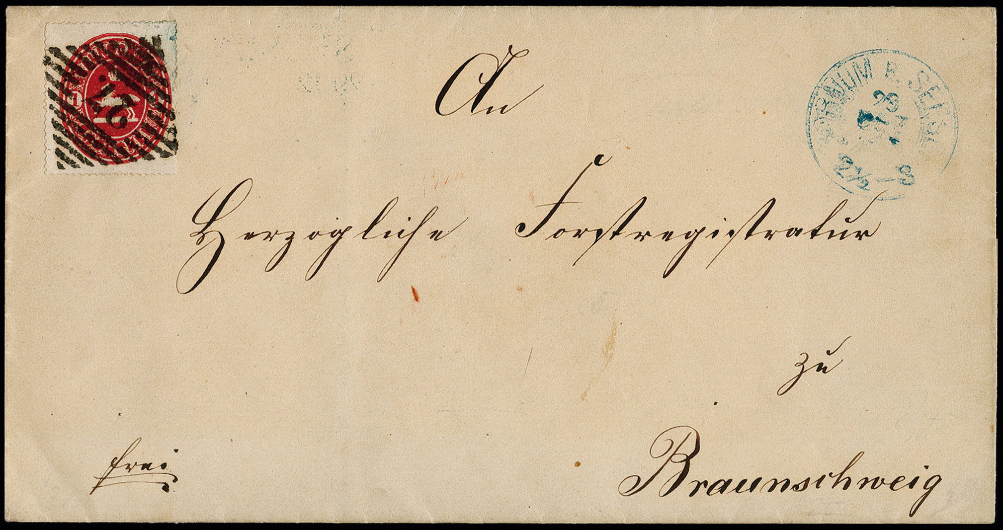 Stamp Auction - altdeutschland Braunschweig - Stempel - Auction #362 ...